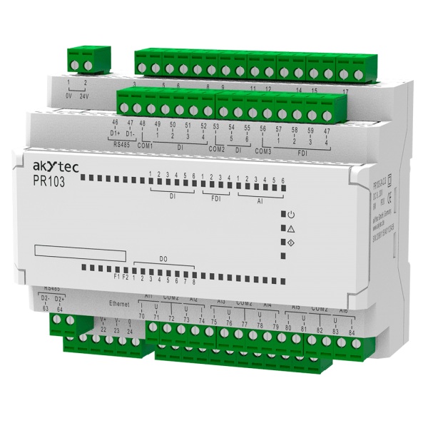 Programovateľné relé PR103 je mini PLC s Ethernet pripojením